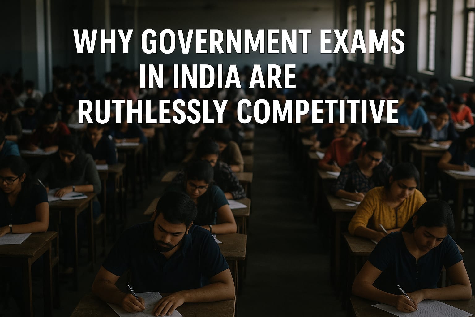 Why Government Exams in India Are Ruthlessly Competitive: Career Reality